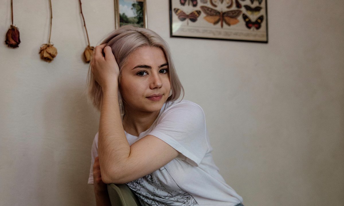 Songwriterin HAYLEY REARDON (USA), am 15. Oktober im Stilbruch ...